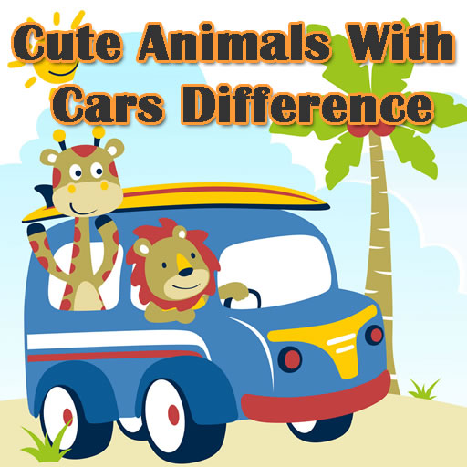 Cute Animals With Cars Difference - Me Aburro